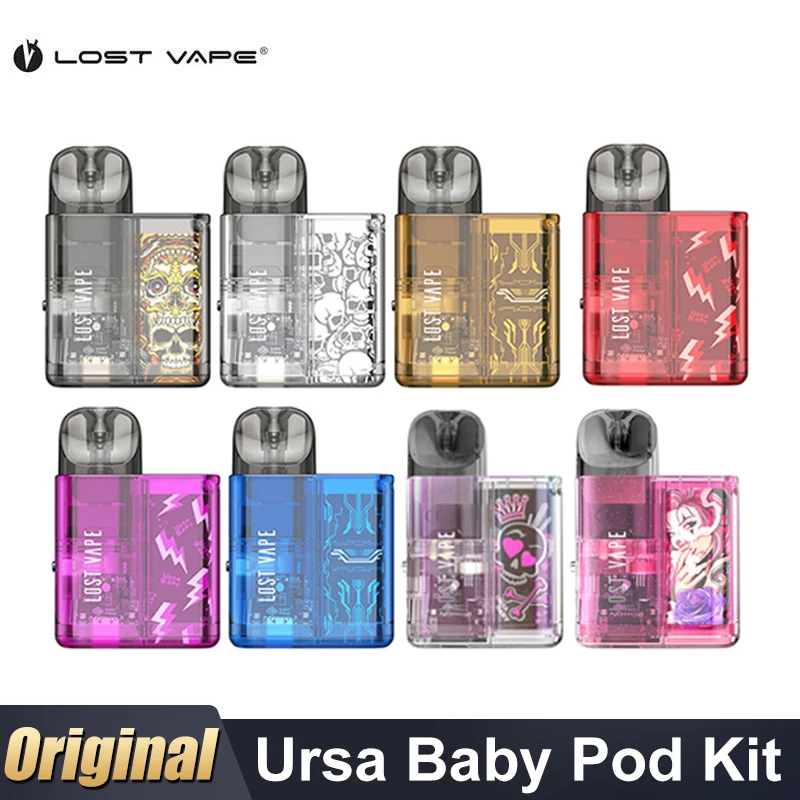 Original-LostVape-Ursa-Baby-Pod-Kit-Vape-18W-800mAh-Battery-2-5ml-0 ...
