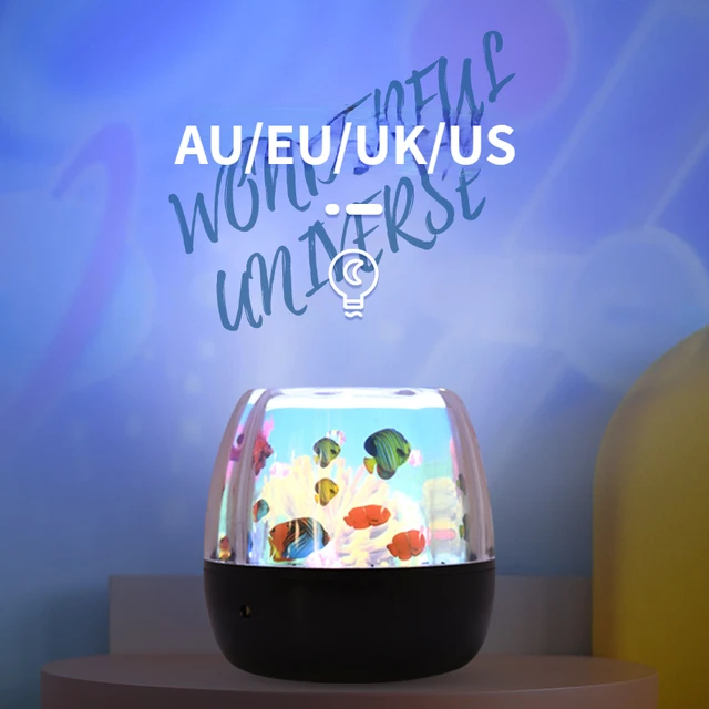 Artificial Tropical Fish Tank Lamps Aquarium Decorative Night Light ...