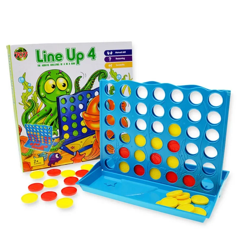 Four-In-A-Row-Bingo-Chess-Connect-Classic-Family-Line-Up-4-Board-Game ...