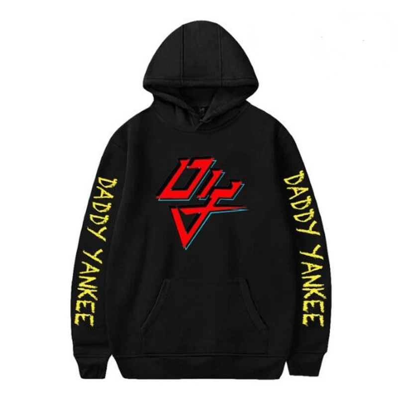 Rapper Daddy Yankee Oversized Hoodie Hip Hop Graphic Sweatshirts ...