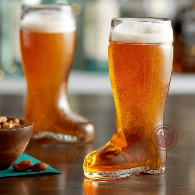 German Beer Boot Glass