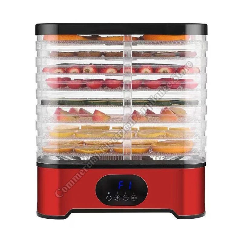 Digital Food Dehydrator Temperature Control Fruit Vegetable Meat Jerky ...