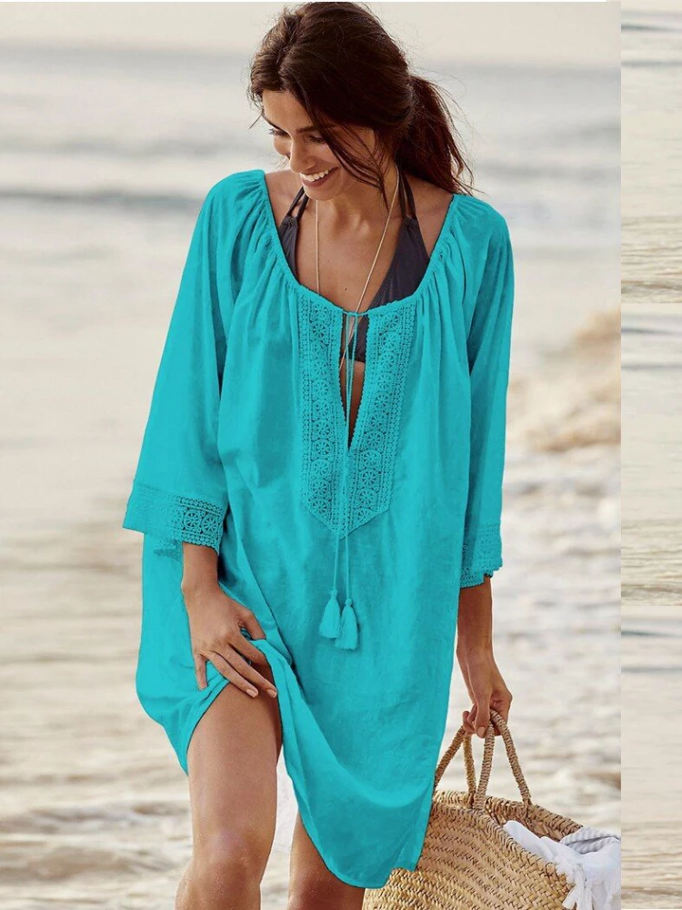 2023-Tunieken-Voor-Strand-Vrouwen-Badpak-Cover-Ups-Vrouw-Badmode-Beach ...