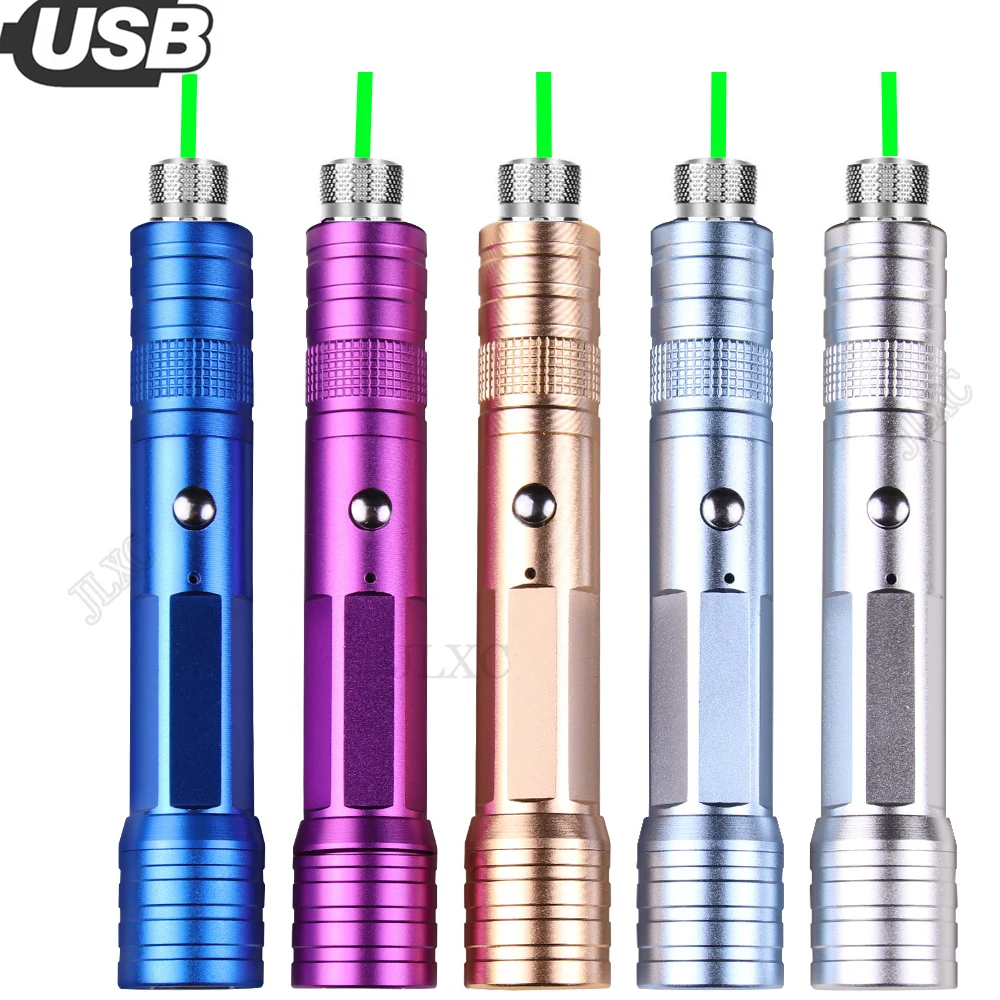 New-Green-Laser-Pointer-10000m-USB-Charging-Built-in-Battery-Laser ...