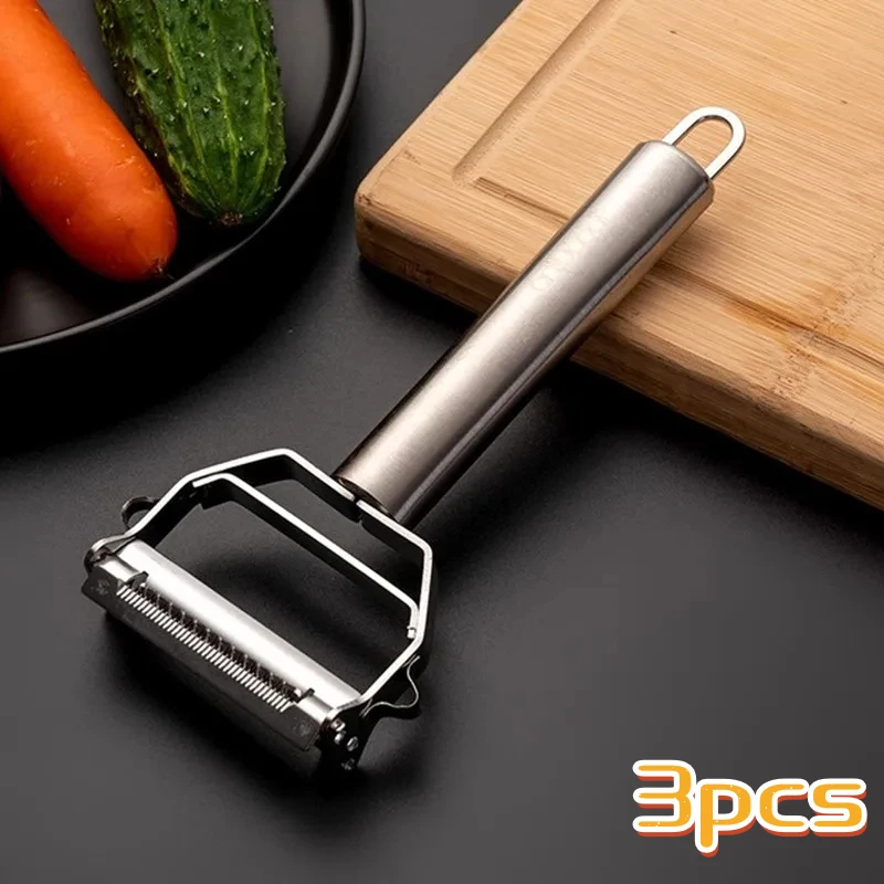 Kitchen-4in1-Vegetable-Peeler-Multifunctional-Stainless-Steel-Melon ...