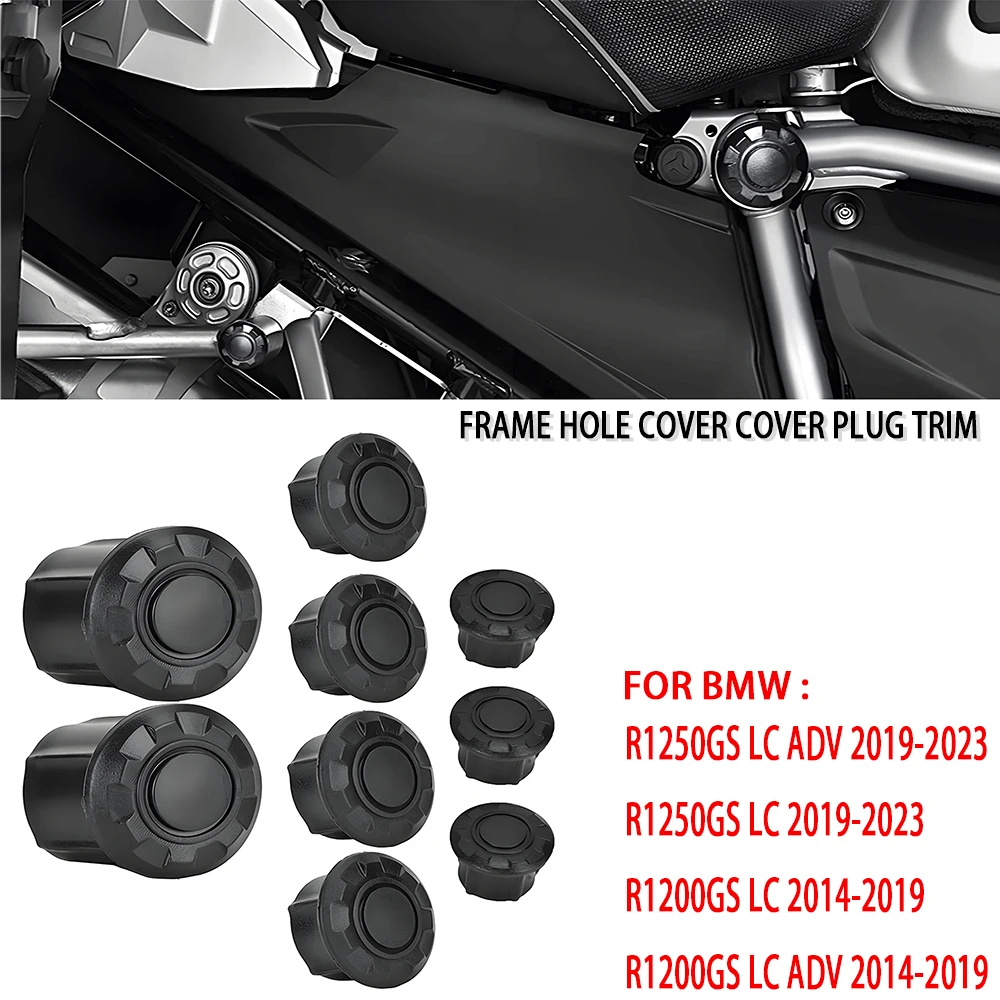 Frame Plugs Set Hole Caps for BMW R1250GS R1200GS R 1200 GS LC ...