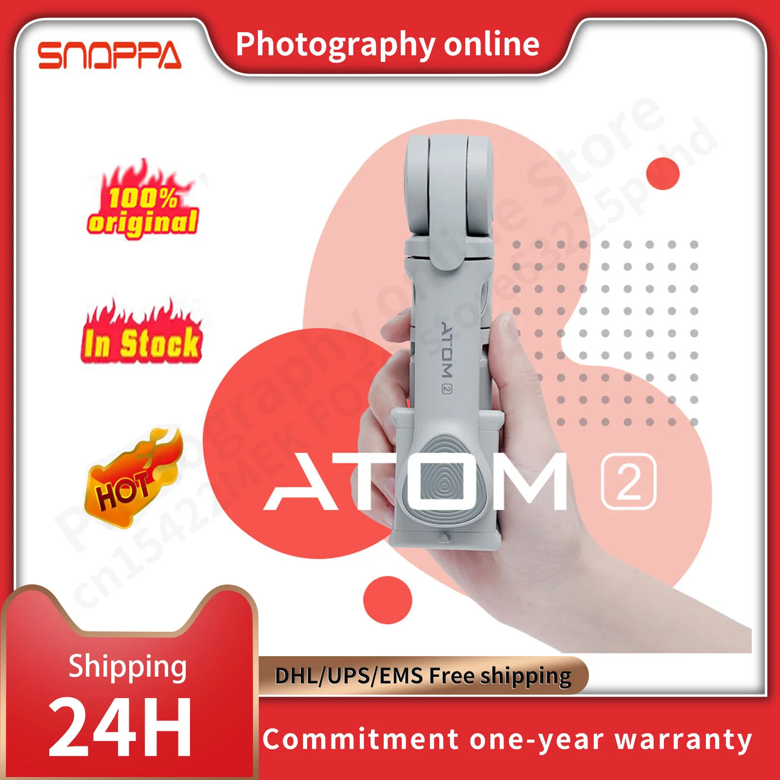 Snoppa-atom-2-smartphone-cardan-de-3-eixos-handheld-estabilizador-cardan-com-trip-para-iphone ...