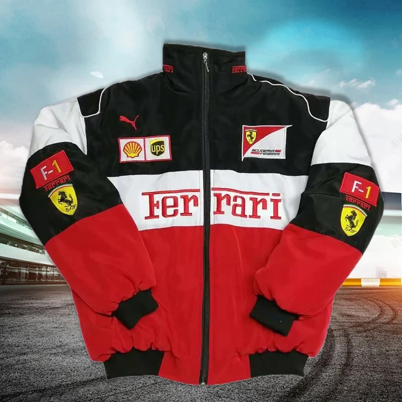 Thin Style American Retro Jacket Spring and Autumn Racing Uniform Hip ...