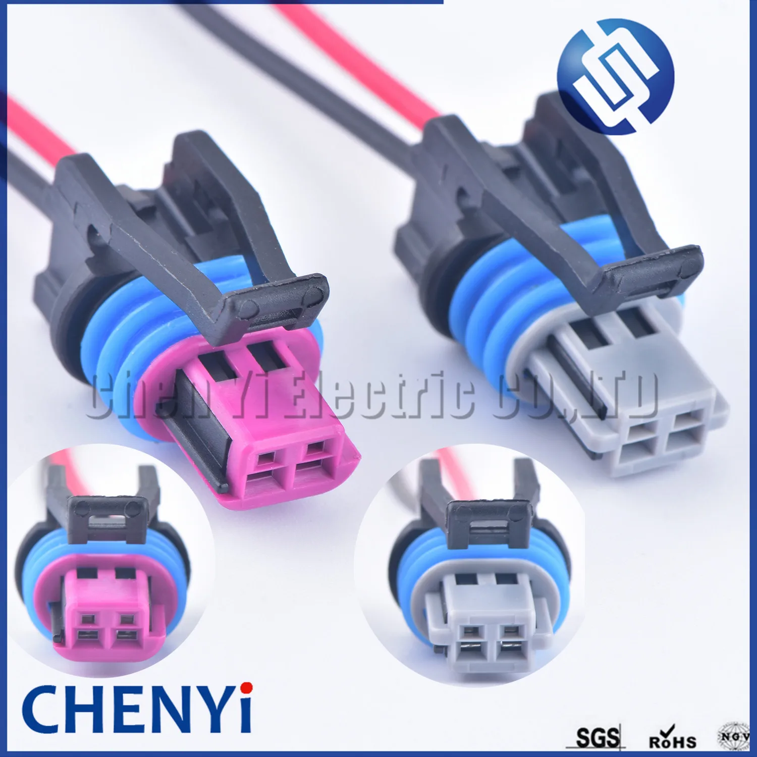 Delphi 2 Pin GM LS ECT car waterproof Sensor Plug female auto wiring ...