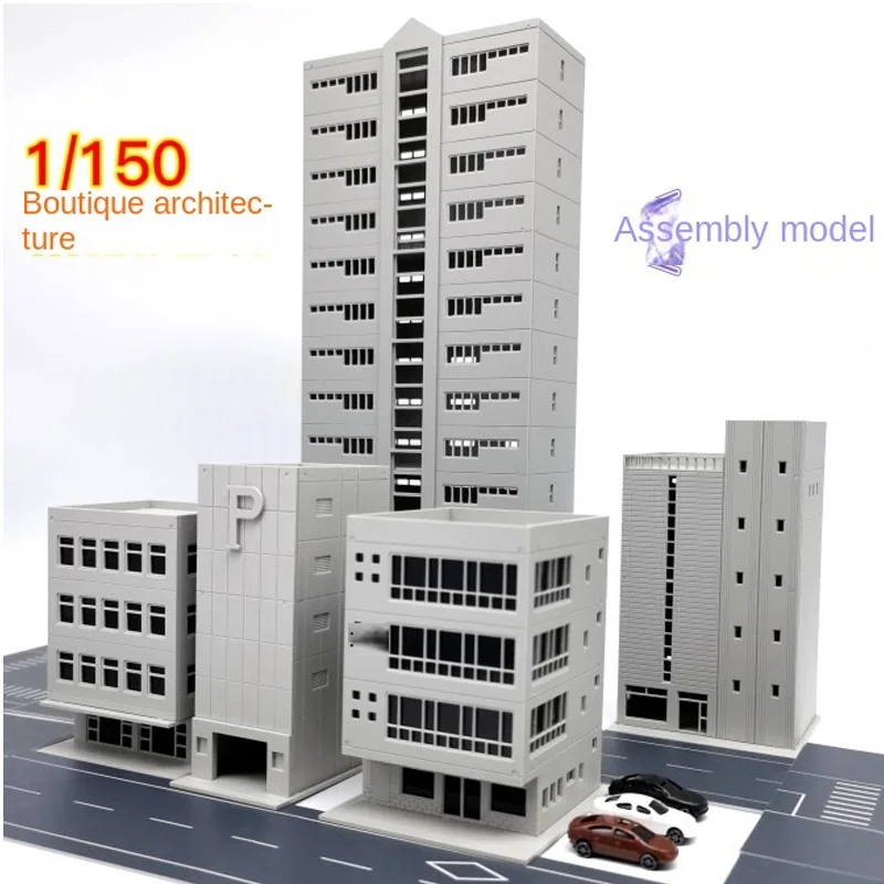 1-150-1-100-Building-Model-Sand-Table-Building-Plastic-Assembly-House ...