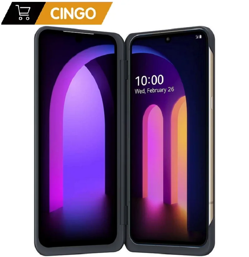 LG-teléfono móvil V60 ThinQ 5G desbloqueado, smartphone original con pantalla de 6,8 pulgadas ...