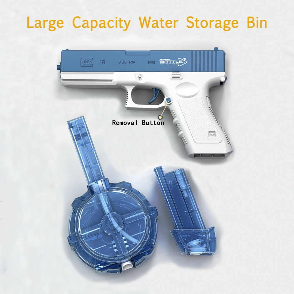 Electric-Mini-Glock-Water-Gun-Toy-para-crian-as-alta-press-o-autom-tico ...