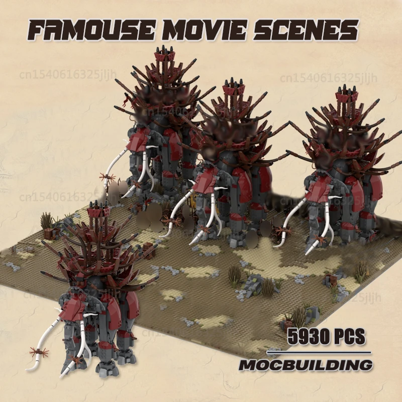Famous Movie Scenes UCS MOC Building Block Battle of the Fields ...