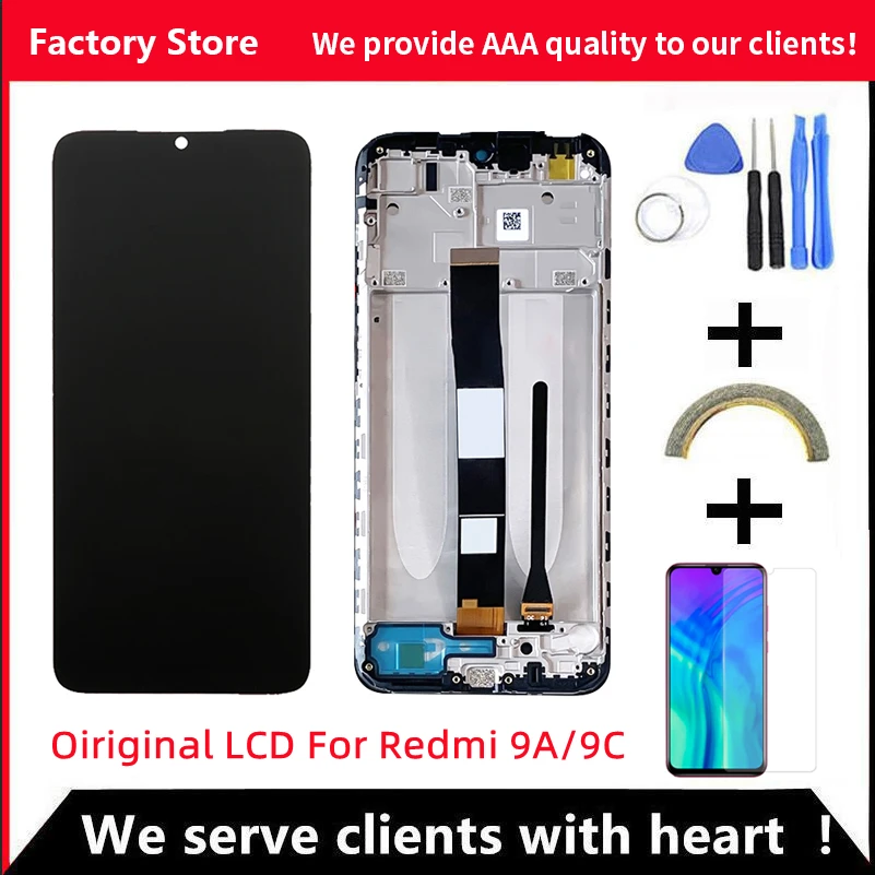Original-LCD-High-Quality-Touch-Screen-For-Xiaomi-Redmi-9A-9C-LCD ...