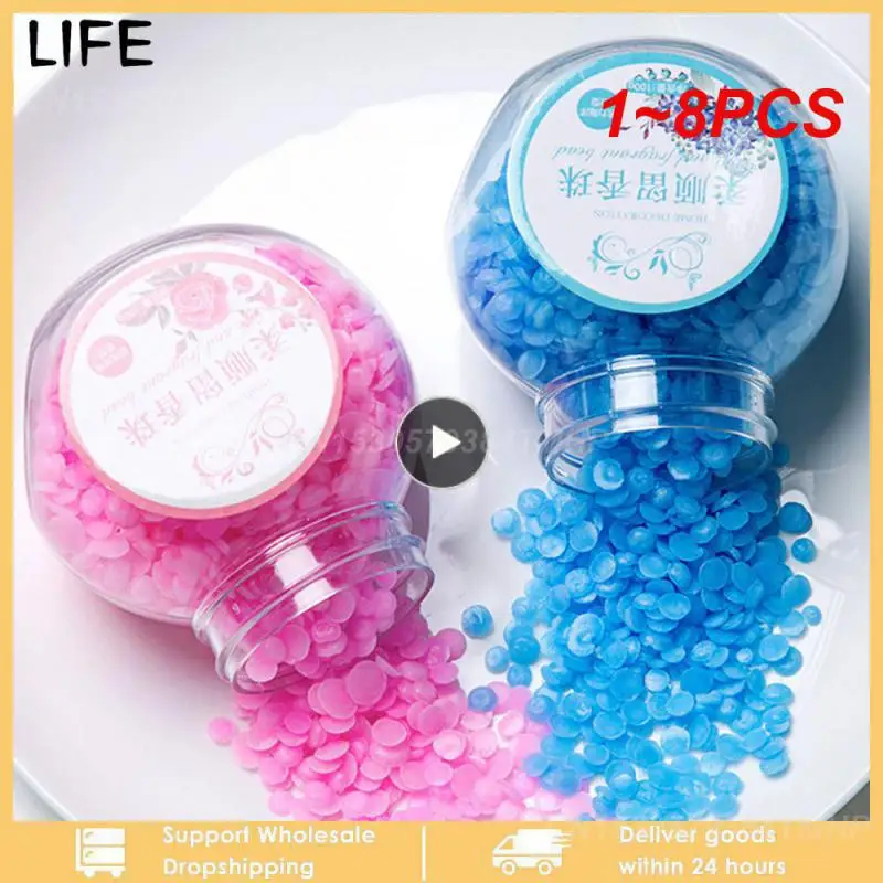 1-8PCS-100g-Lasting-Fragrance-Beads-Laundry-Softener-Washing-Machine ...