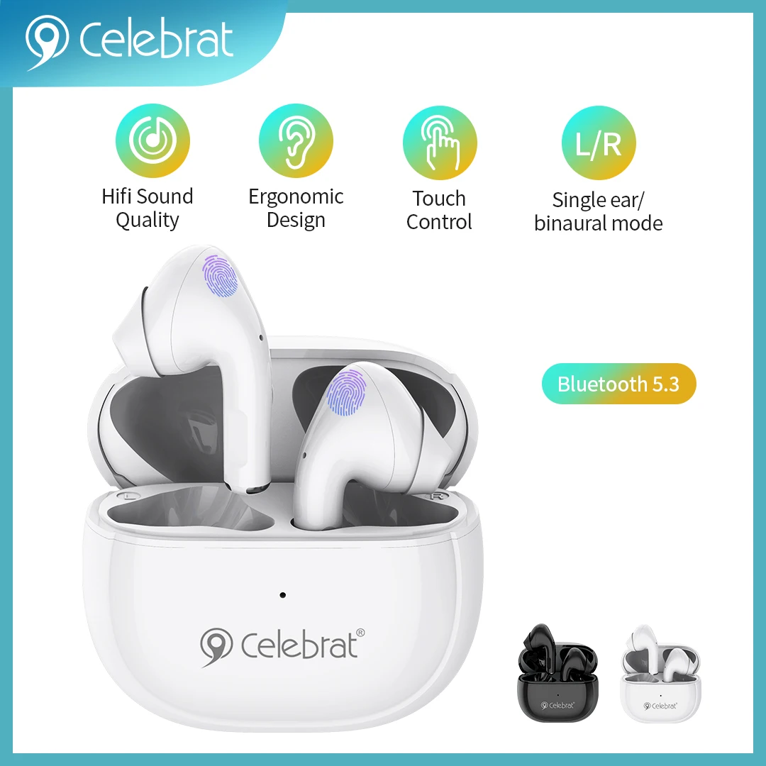 TWS-True-Wireless-Bluetooth-Headphones-Slant-Half-in-ear-Earbuds-HiFi-Stereo-Sound-Earphone-with ...