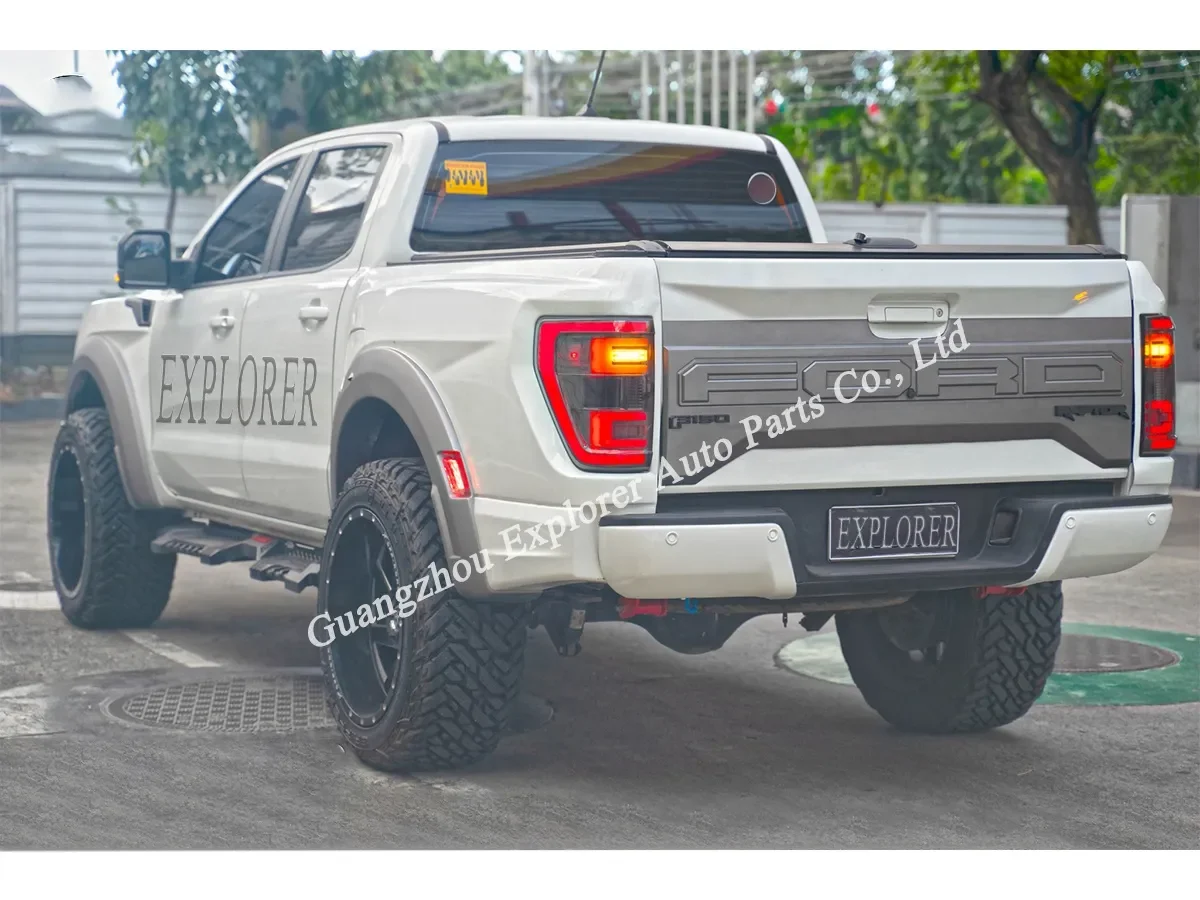 Hot Sale Ford Ranger T6 T7 T8 Kit Convert to 2023 F150 Raptor Facelift ...