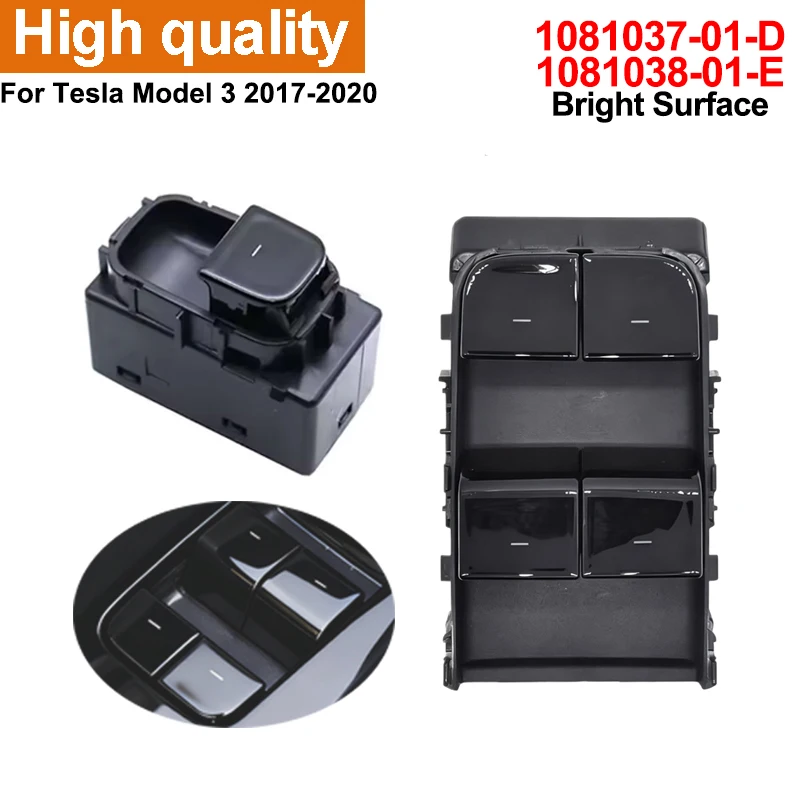 For Tesla Model 3 2017-2020 Electric Front Power Window Control Lifter ...