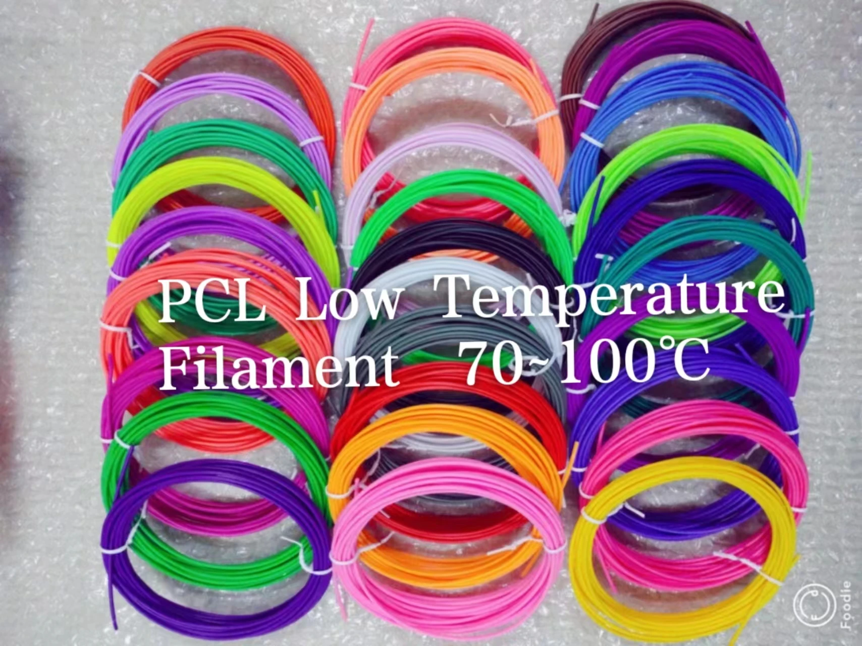 Low Temperature 3D Pen PCL Filament 1.75MM,Print temperature:70~100 ...