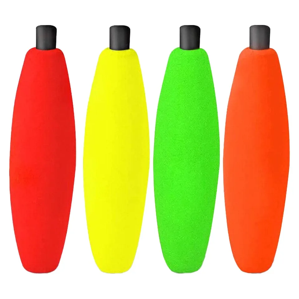 Pole Floats 10pcs Fishing Peg Floats Catfish Fishing Bobbers Foam Rig ...