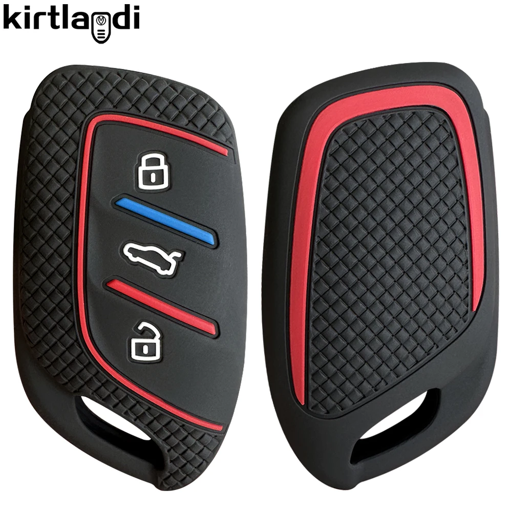 Silicone Car Key Case Cover For Saic MG EHS ZS EV HS GT ZX MG6 MG5 MG3 ...