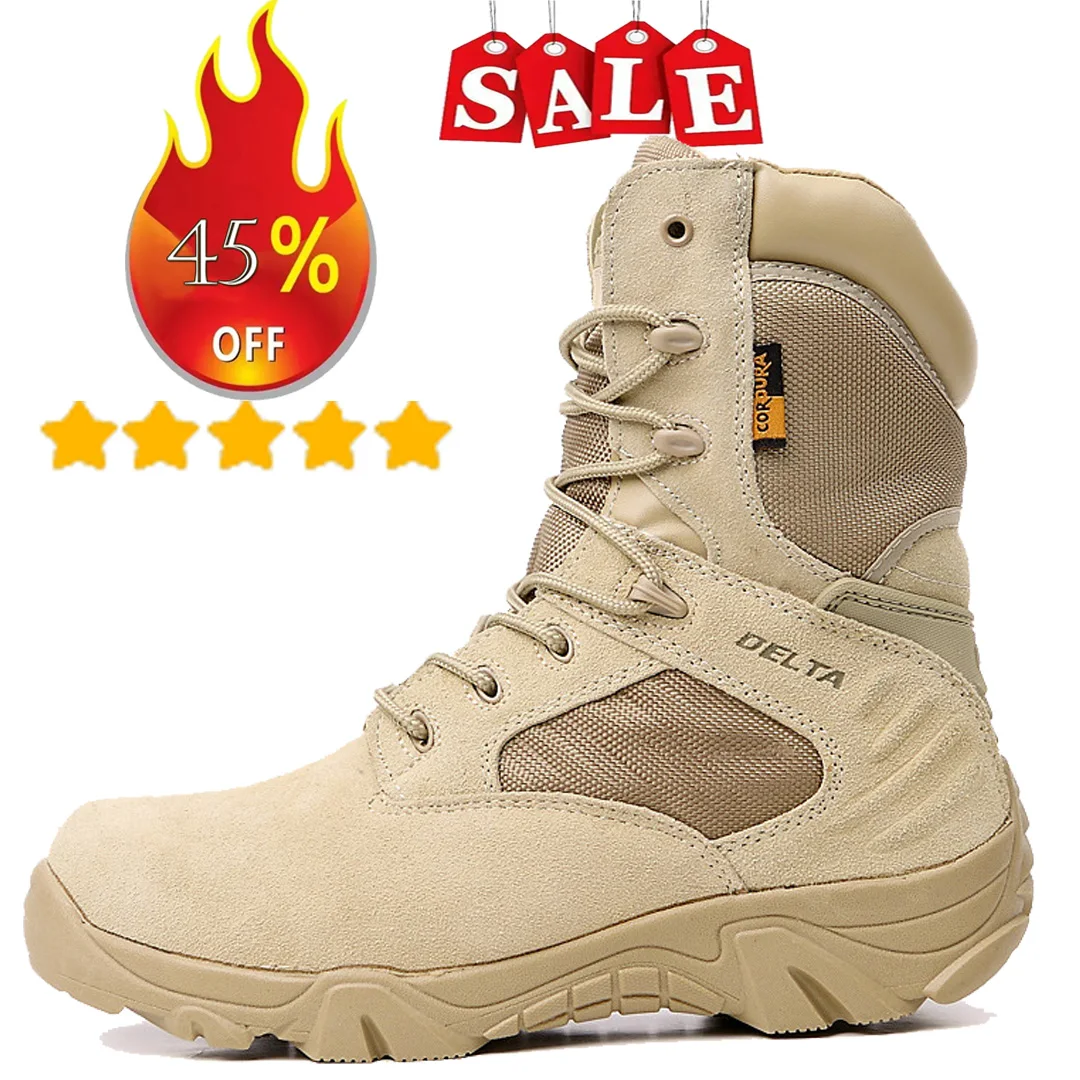 Botas-t-ticas-militares-para-homens-Couro-for-a-especial-Ankle-Boot-de ...