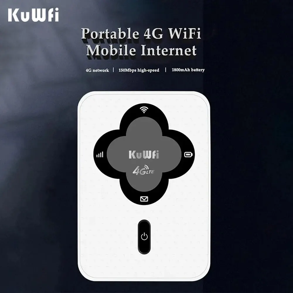 KuWFi-4G-LTE-Mobile-Router-150Mbps-Portable-Pocket-Wifi-Hotspot-Mini ...