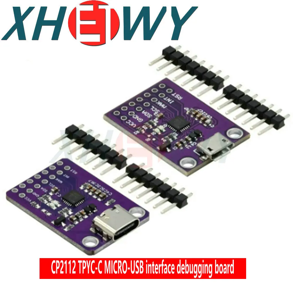Cp2112 Debug Board Usb To Smbus I2c Communication Module 2 0 Microusb 2112 Evaluation Kit For