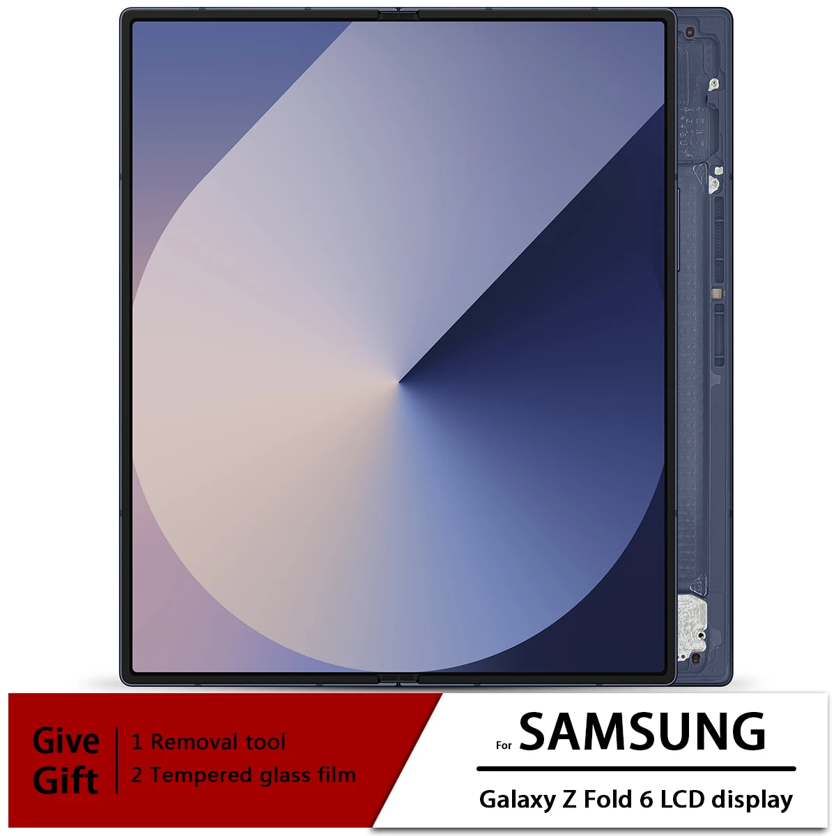 Pantalla LCD AMOLED de 7,6 pulgadas para Samsung Z Fold6 F956, pantalla ...