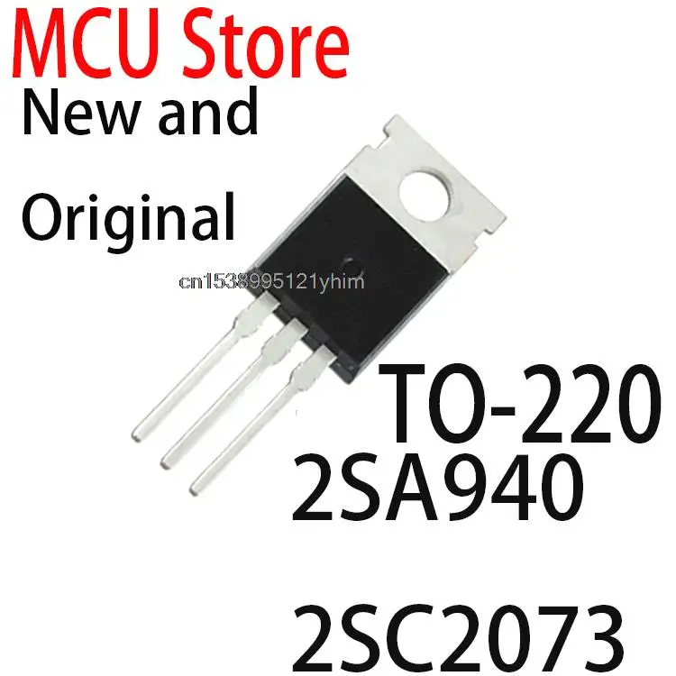 Nuevo-y-Original-5-pares-TO-220-A940-C2073-C2238-2SA940-2SC2073-2SA968 ...