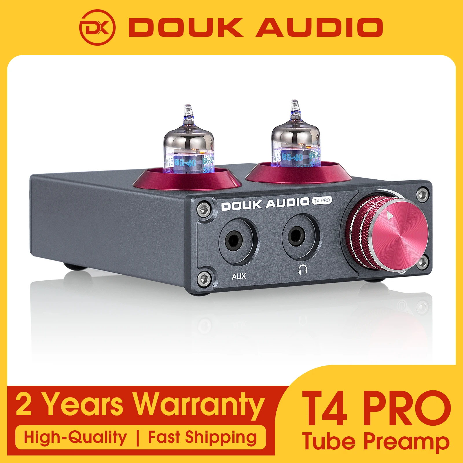Tube Phono Preamp Douk Audio T4 Plus Vacuum Lifier - MM/MC Turntable ...