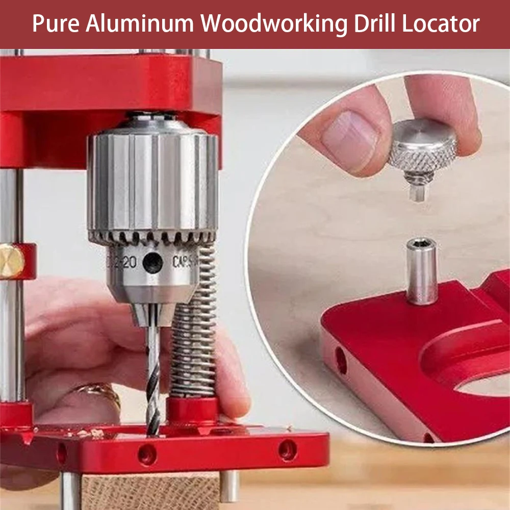 Woodworking Drill Locator Drill Punch Locator Holder Drill Guide ...