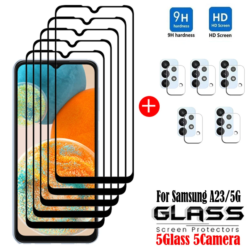 Full-Cover-Full-Glue-Tempered-Glass-For-For-Samsung-Galaxy-A23-Screen ...
