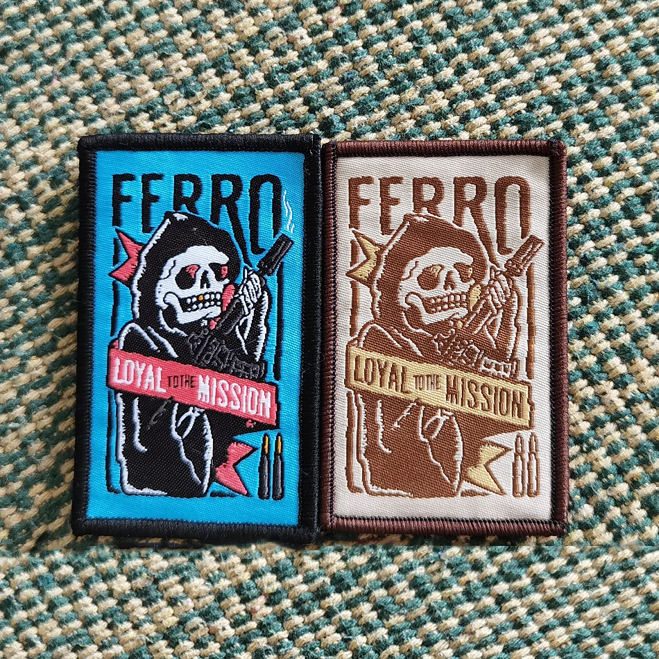 FERRO-LOYAL-TOTHE-MISSION-Embroidered-Patches-Loyalty-Reaper-Military ...