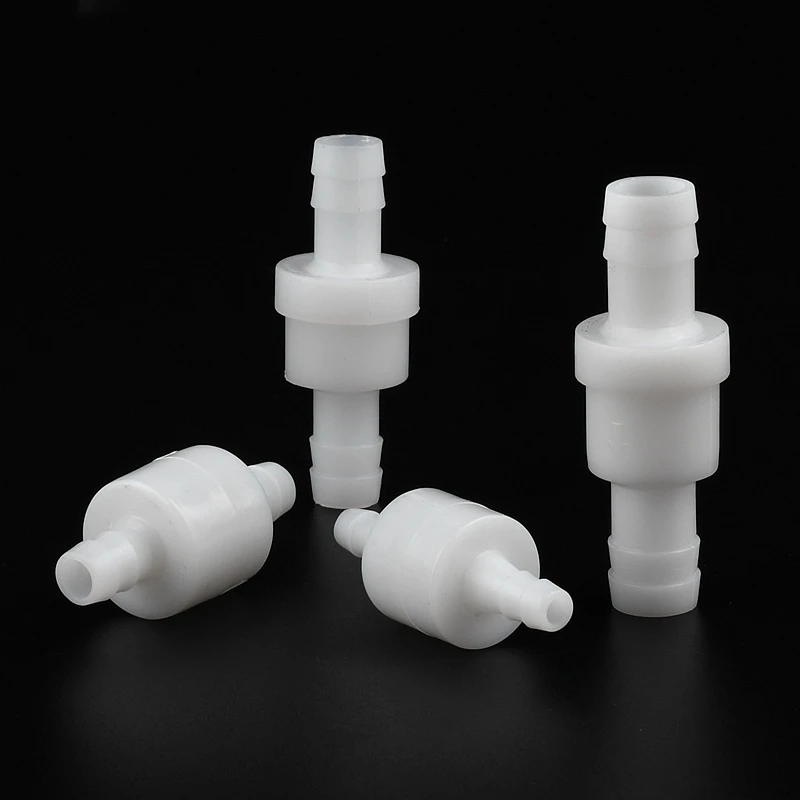 1-50Pcs-4mm-6mm-8mm-10mm-12mm-Plastic-One-Way-Inline-Check-Valve-Gas ...
