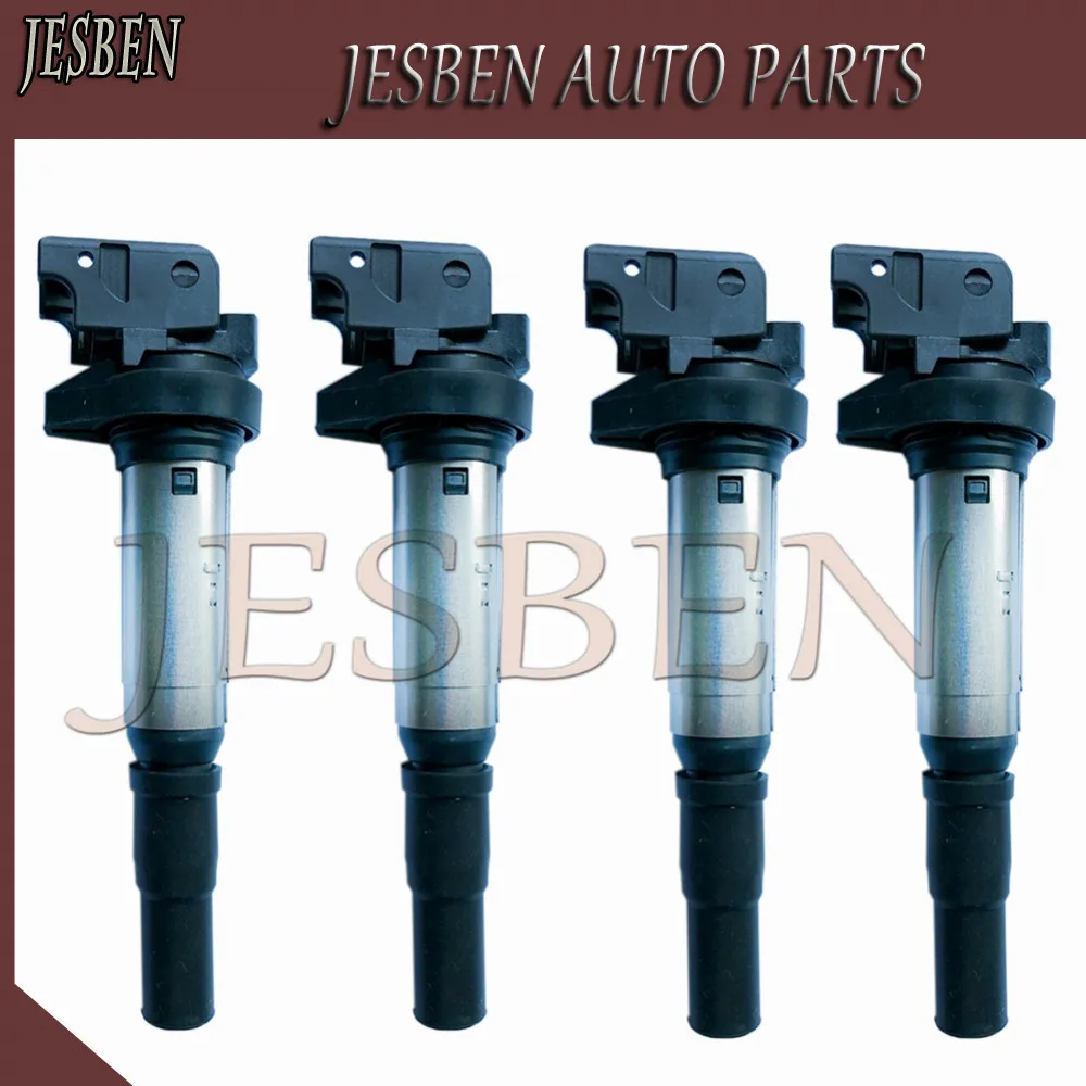 4x 12137575010 Ignition Coil For Bmw E87 Mini Countryman R58 R59 ...