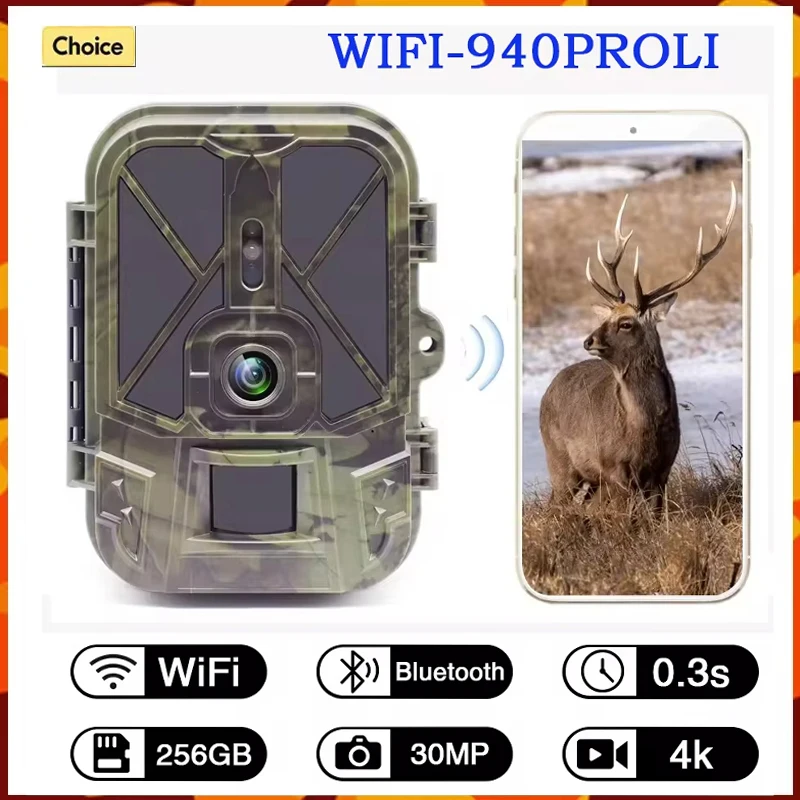 WiFi-Live-Broadcast-4G-Hunting-Trail-Camera-With-10000mAh-Li-Battery-4K ...