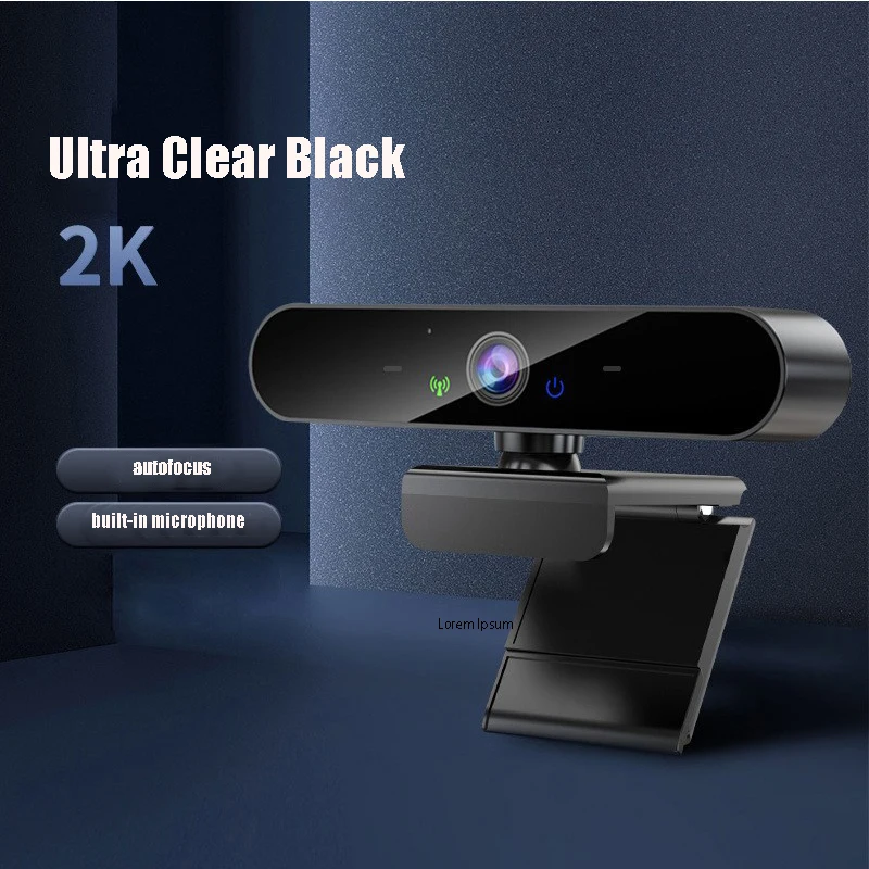 Webcam-Full-HD-com-microfone-4K-1080P-mini-c-mara-2K-30fps-USB-c-mara ...