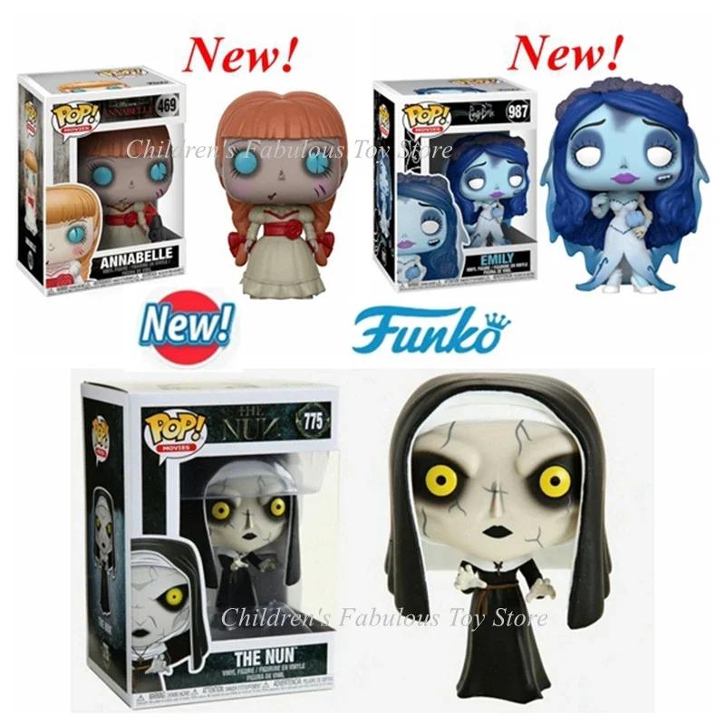 New-Arrival-Funko-POP-Annabelle-469-The-Nun-775-Emily-987-Vinyl-Action ...