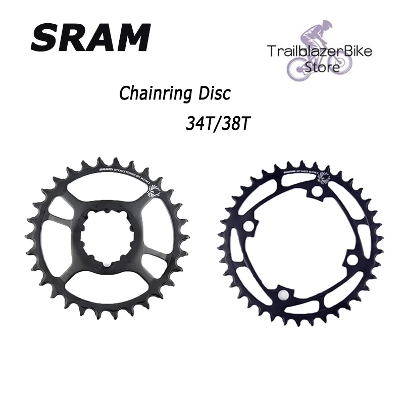 SRAM EAGLE chainring disc 34T 38T tooth steel chain piece DUB ...