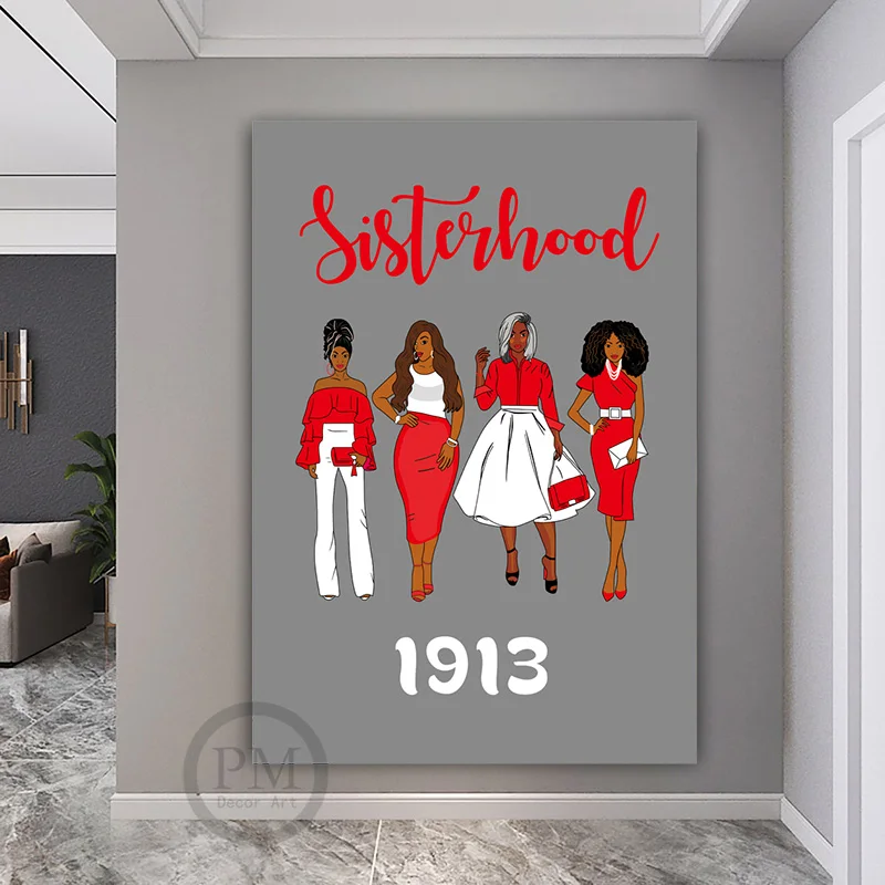 Delta Sigma Theta Sorority Art
