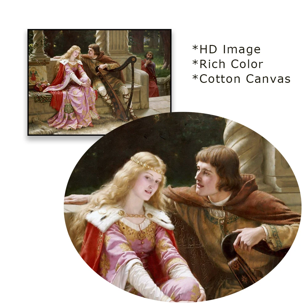 Edmund Blair Leighton Tristan And Isolde