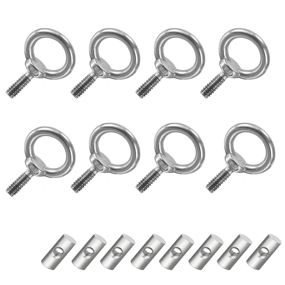 Track Mount Tie Down Eyelet,M4 Lifting Eye Nut,304 Stainless Steel,for ...
