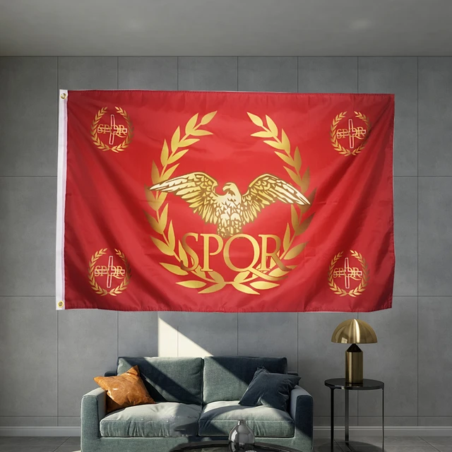 Ancient Roman Empire Flag