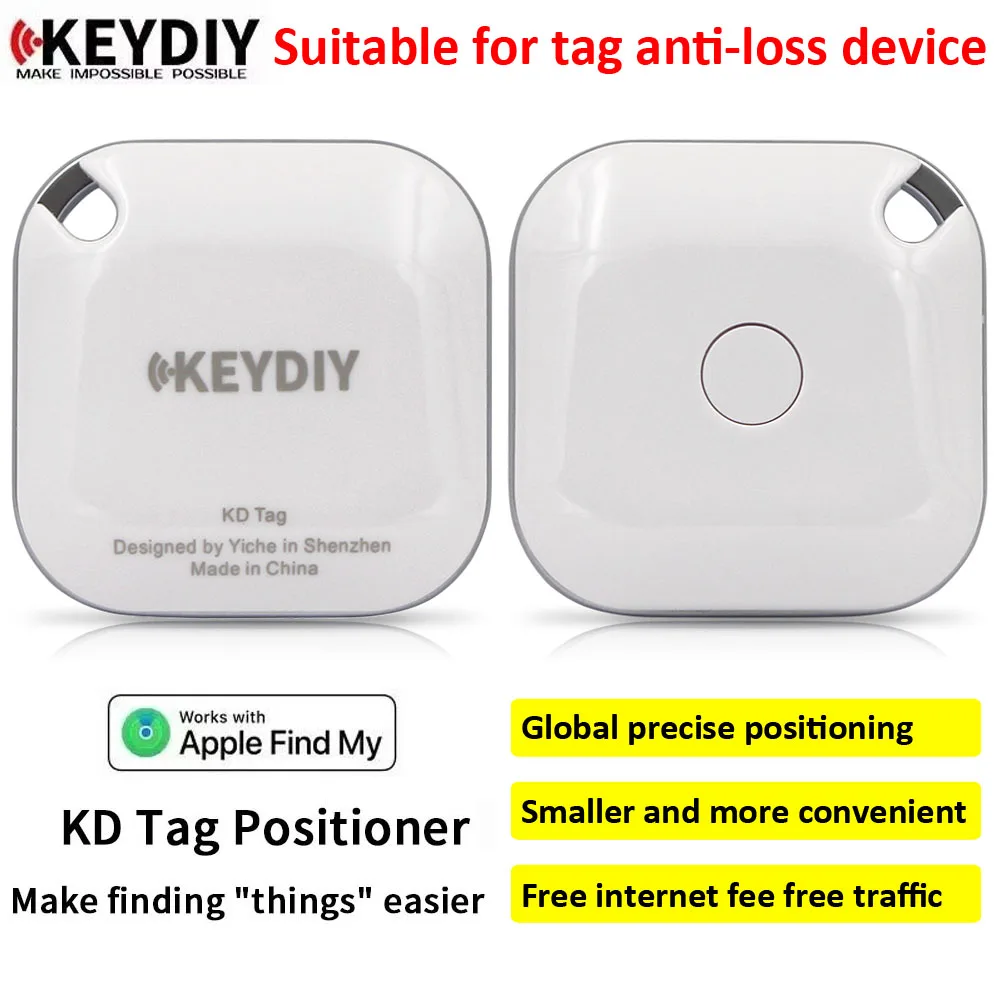 KEYDIY-KD-Tag-KD-Tag-Tracking-Device-Bluetooth-Positioner-Anti-loss-Elf-Positioning-Tracker-Dog ...