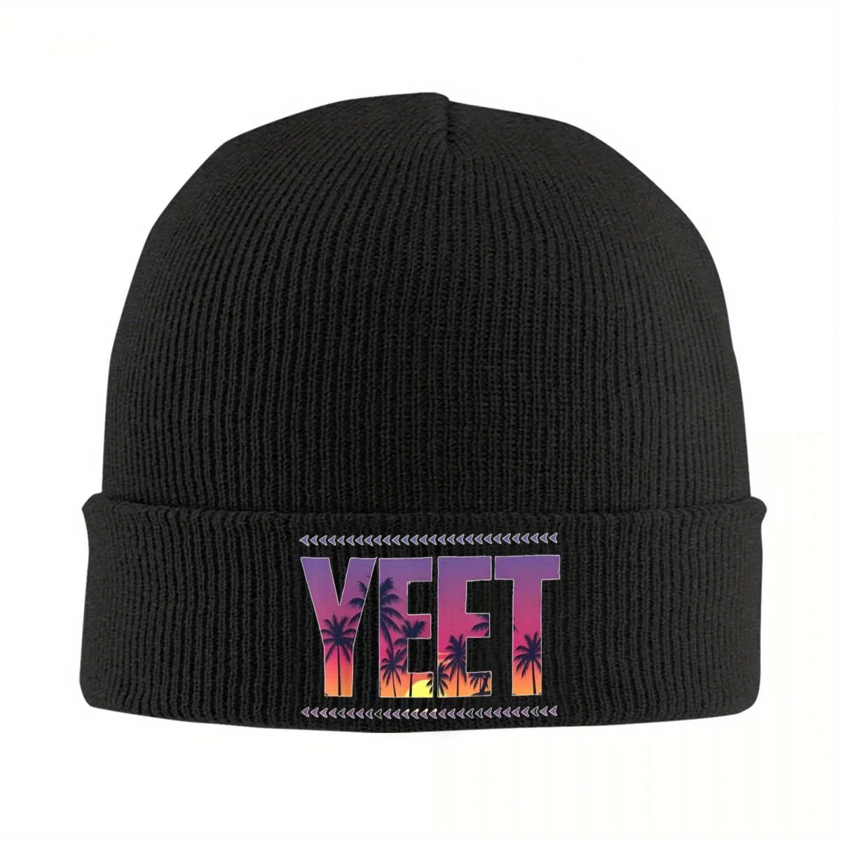 Vintage Jey Uso Yeet Apparel Saying Knitted Hat for Women Men Skullies ...