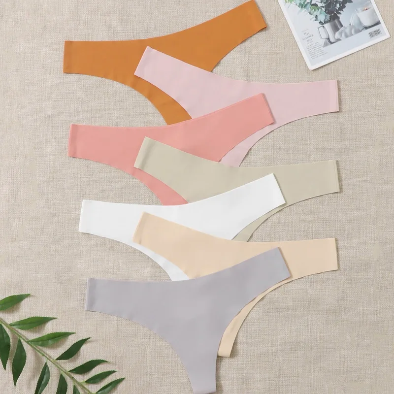 7pcs-Sexy-Women-Thongs-g-string-Seamless-Panties-Female-Underwear-Tanga ...
