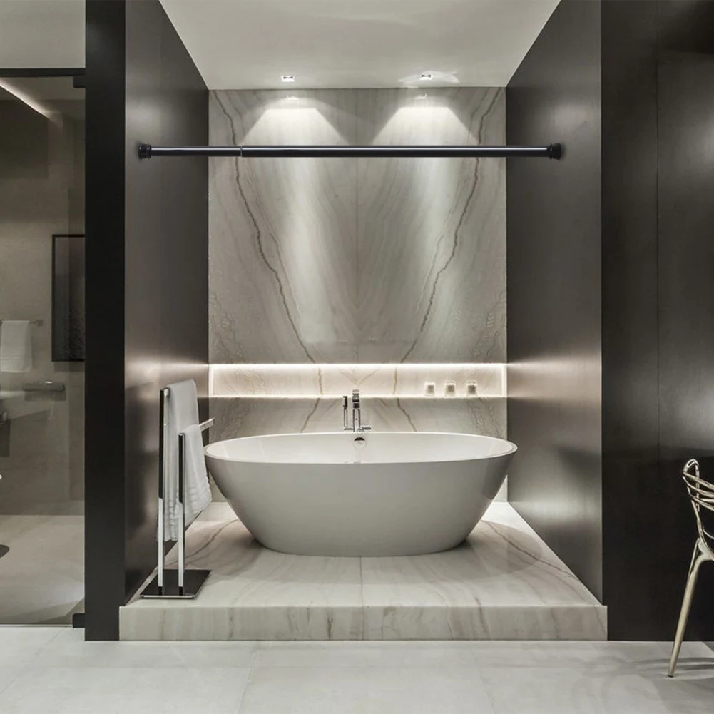 Shower-Curtain-Rod-Adjustable-Plastic-Shower-Rod-Expandable-Rust ...