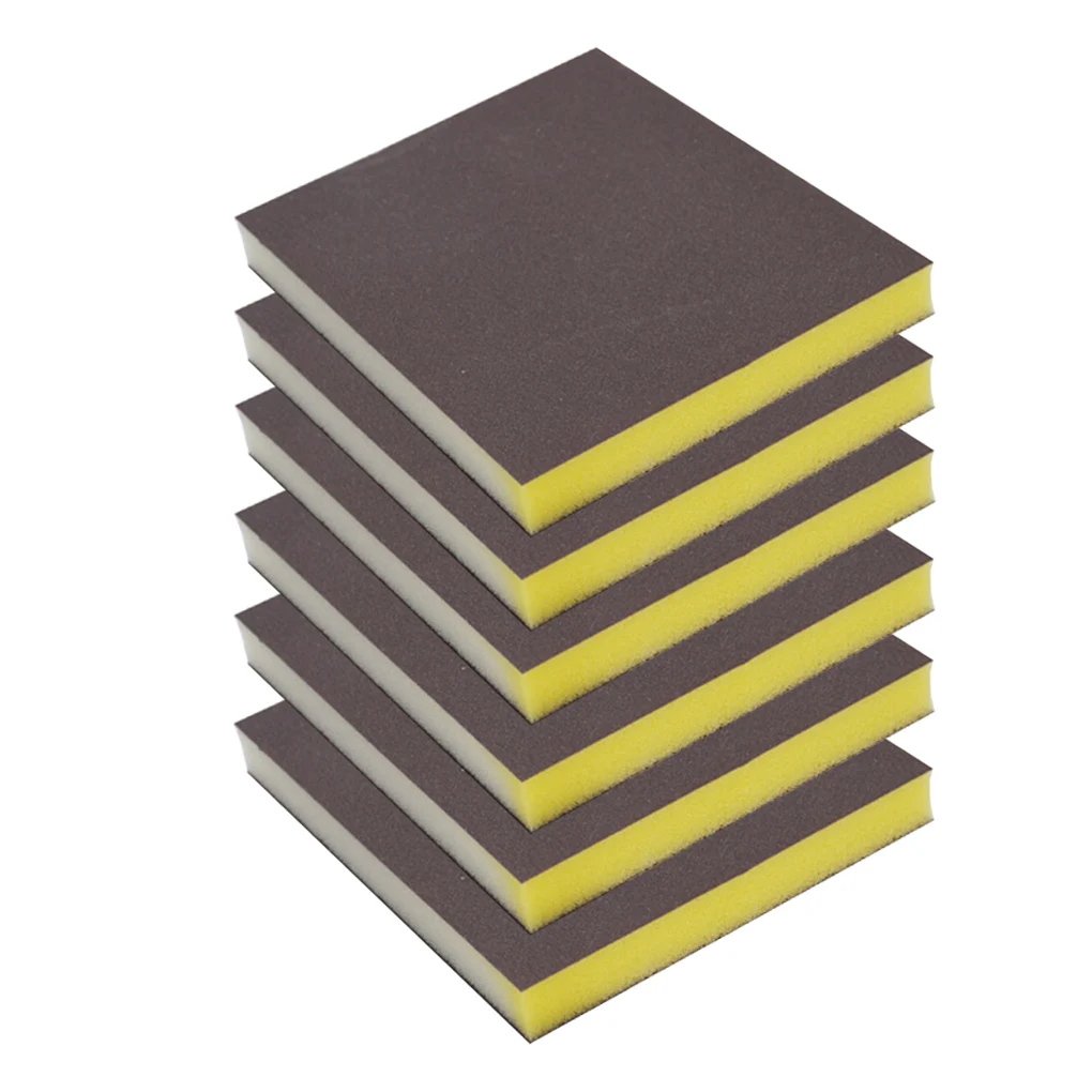 6pcs-set-Drywall-Polishing-Sanding-Sponge-Block-Rough-Medium-Fine-Super ...