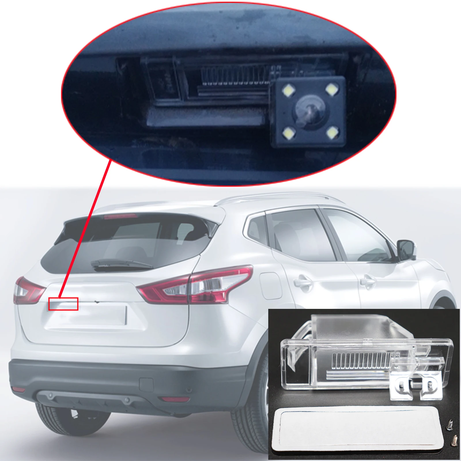 For Nissan Qashqai J10 J11 Dualis 2006 - 2019 Car Rear View Camera ...